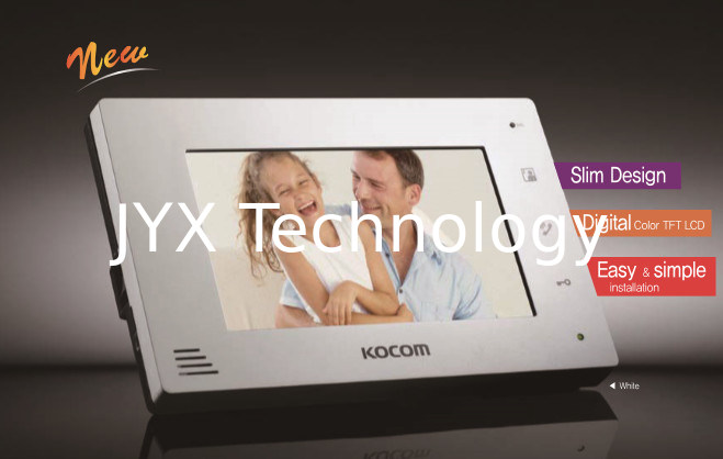 KOCOM 2&4 wire color handsfree videophone KCV-A372/D372/A374